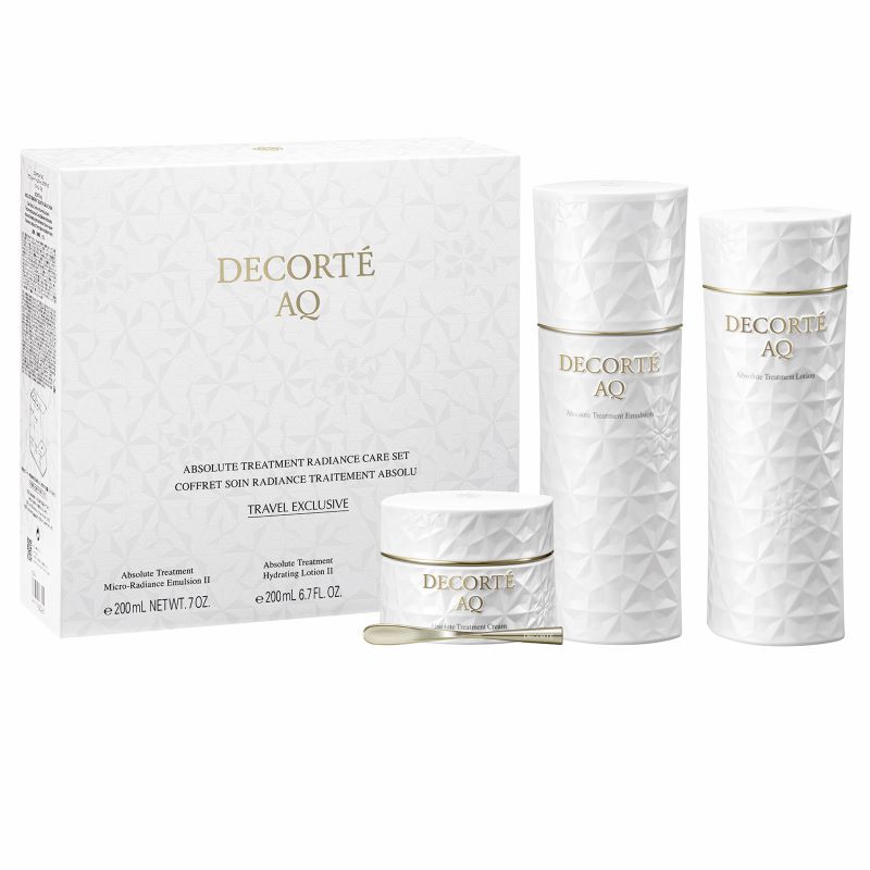 DECORTÉ AQ ABSOLUTE TREATMENT RADIANCE CARE SET｜EVA SKY SHOP