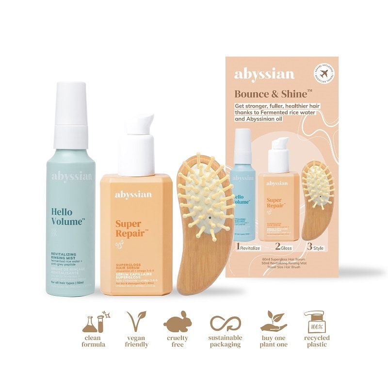 ABYSSIAN Abyssian Bounce & Shine Set｜EVA SKY SHOP